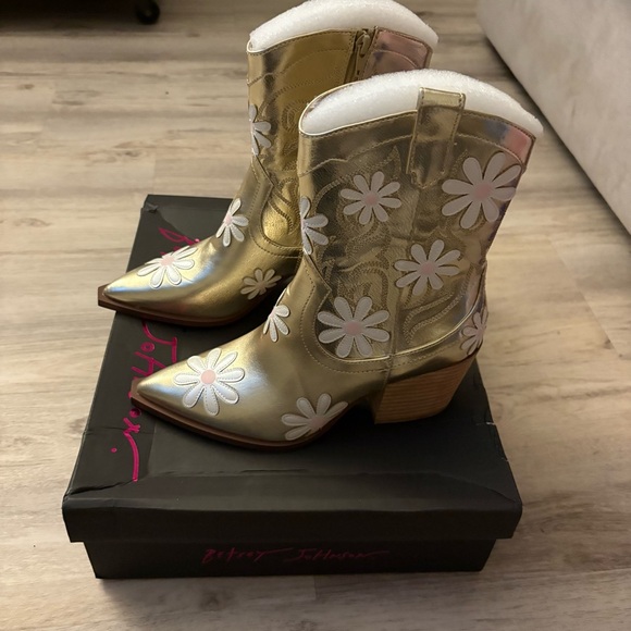 Betsey Johnson Cowboy Boots